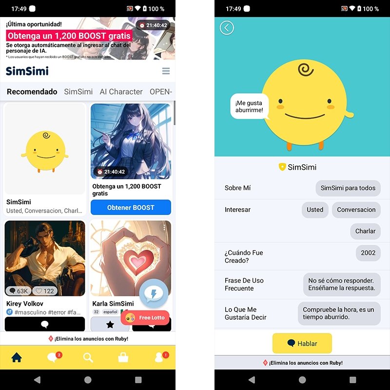 Cómo enseñar a SimSimi nuevas frases