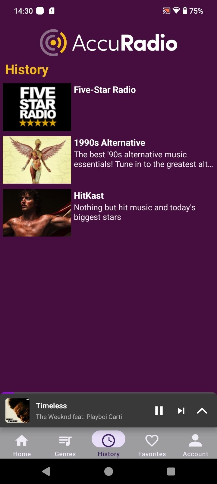 AccuRadio APK Download for Android Free
