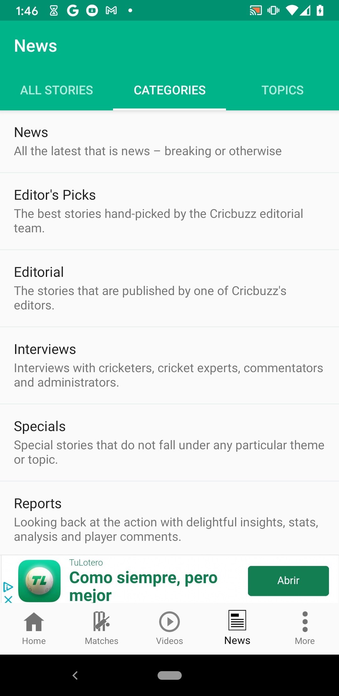 Cricbuzz APK Download For Android Free Cricbuzz APK Download For Android Free