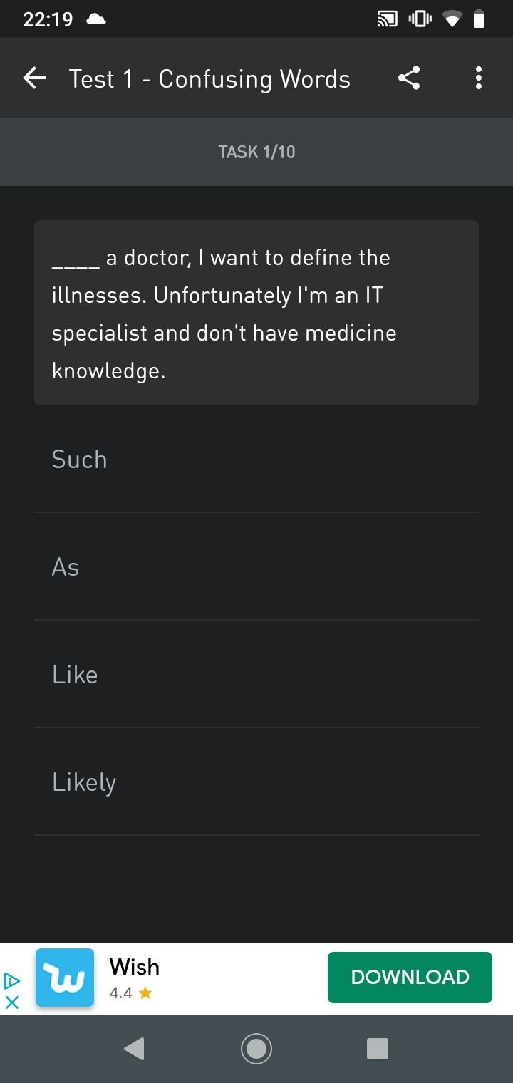 Descargar English Grammar Test 2 2 APK Gratis Para Android