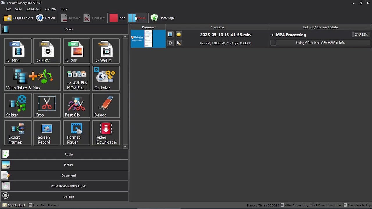 Format Factory 5 21 0 0 Download F r PC Kostenlos