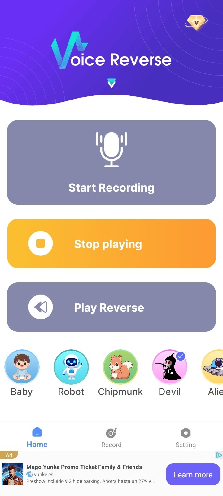 Funny Voice Reverse APK Download for Android Free
