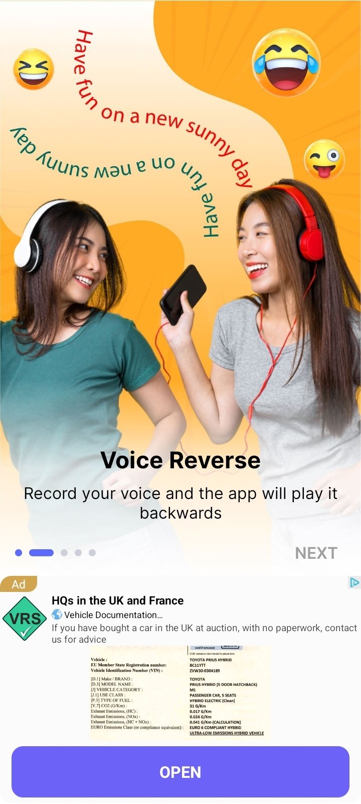Funny Voice Reverse APK Download for Android Free