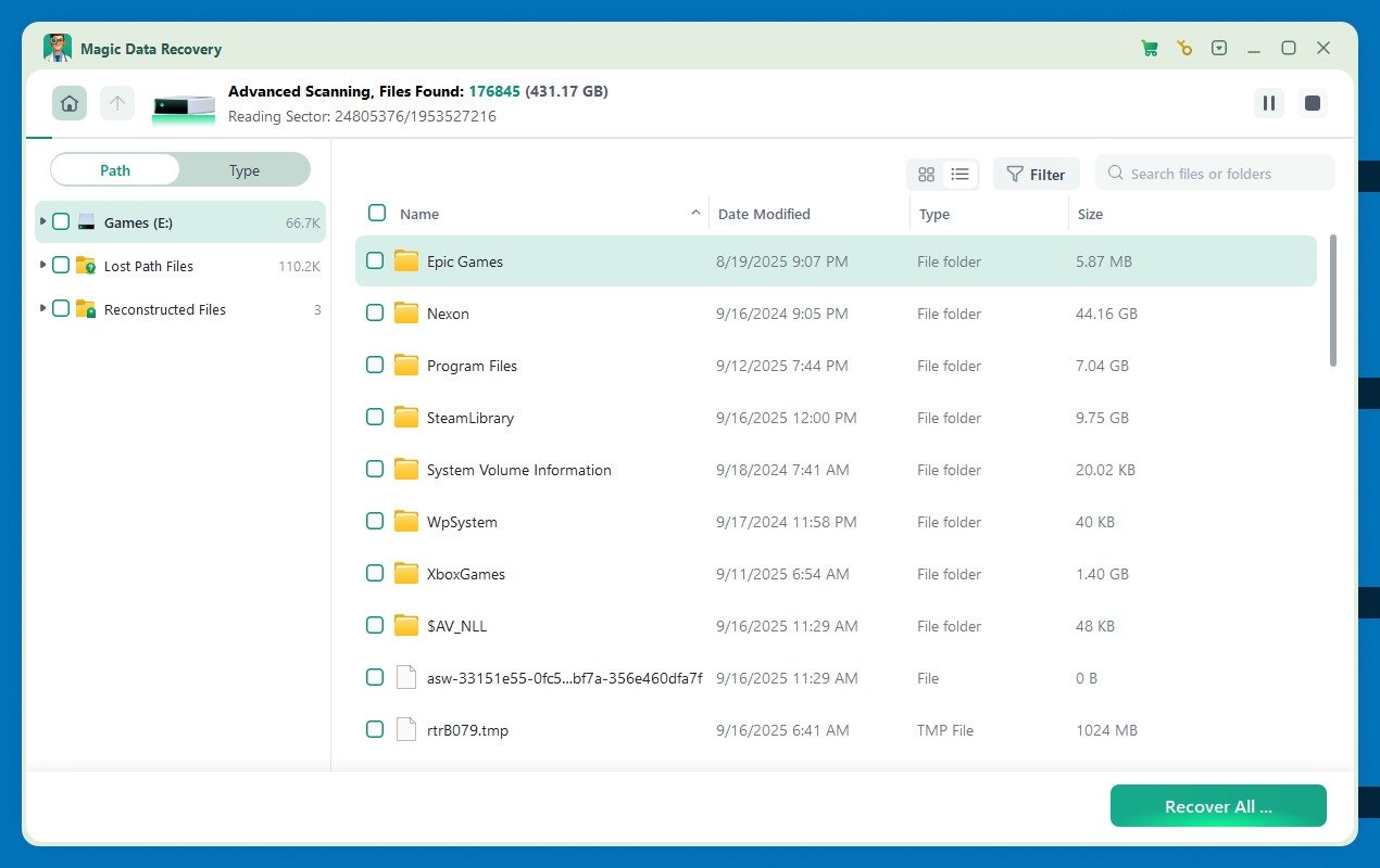 Download Magic Data Recovery 3.10 - Baixar para PC Grátis