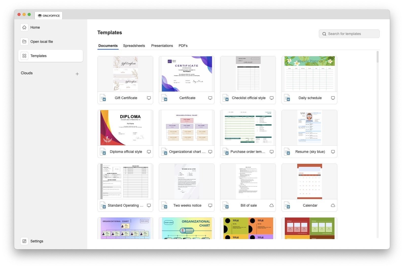 ONLYOFFICE Desktop Editors 9.0.4 - Download for Mac Free