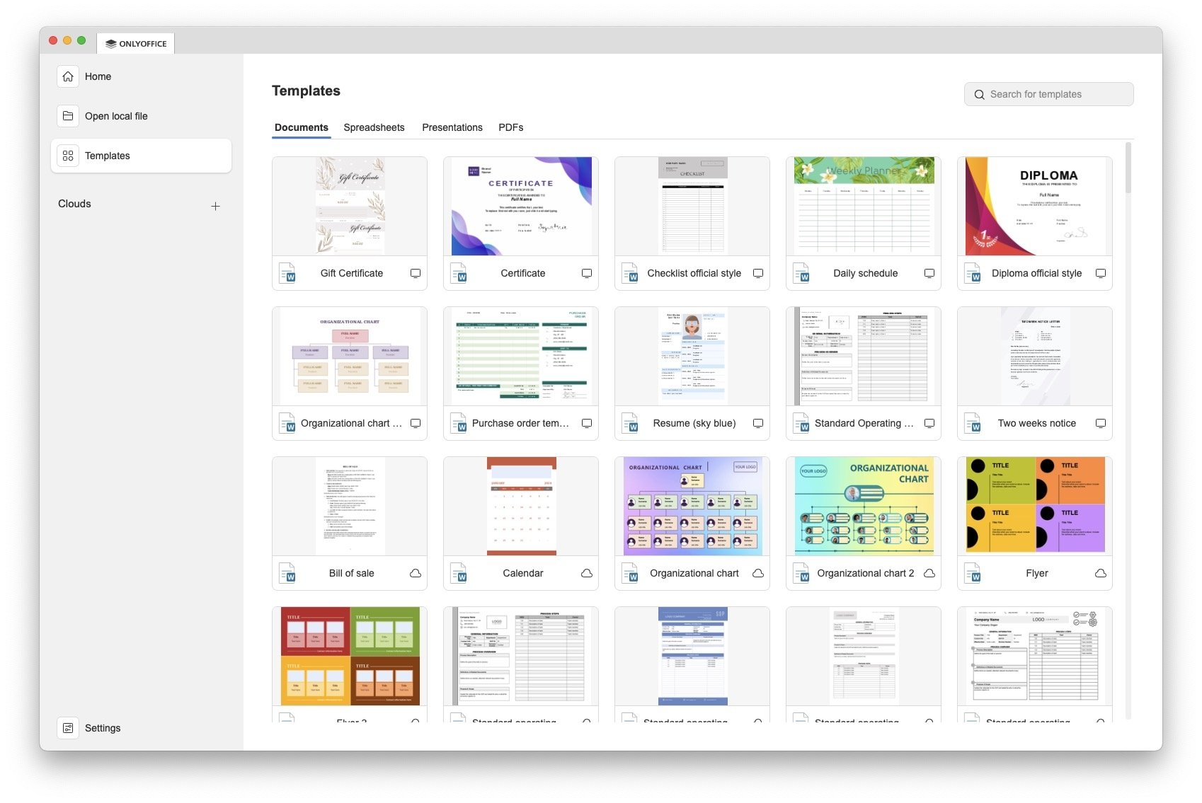 ONLYOFFICE Desktop Editors 9.0.4 - Download for Mac Free