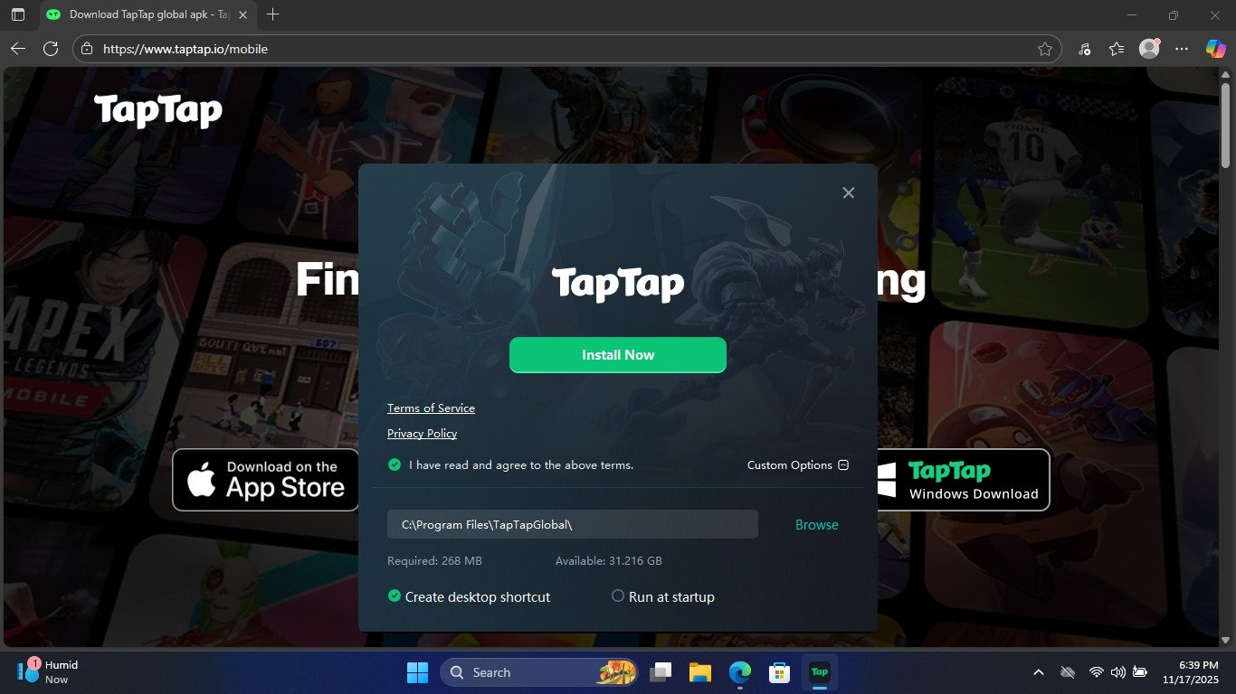 TapTap 0.2 - Download for PC Free
