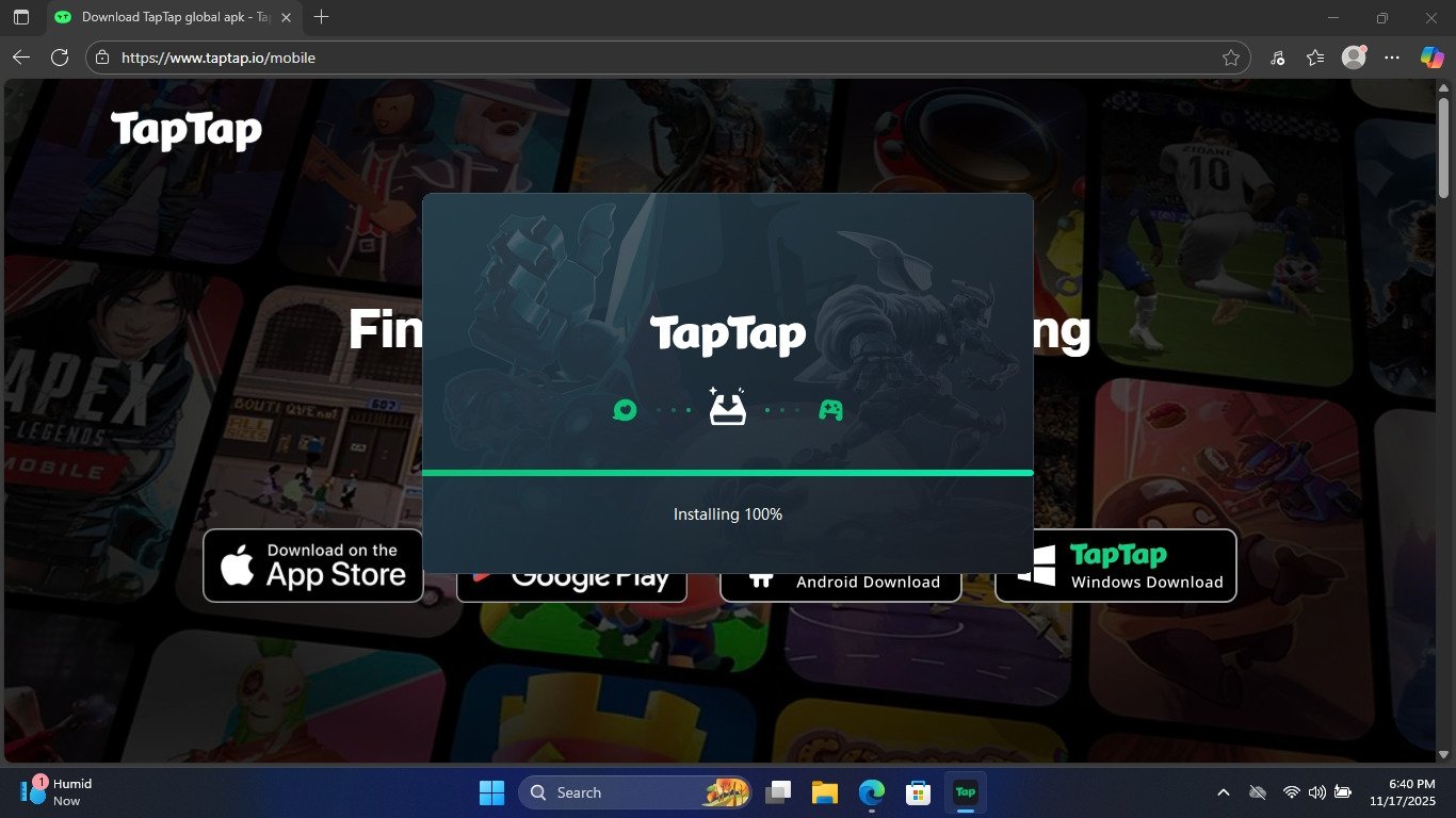 TapTap 0.2 - Download for PC Free
