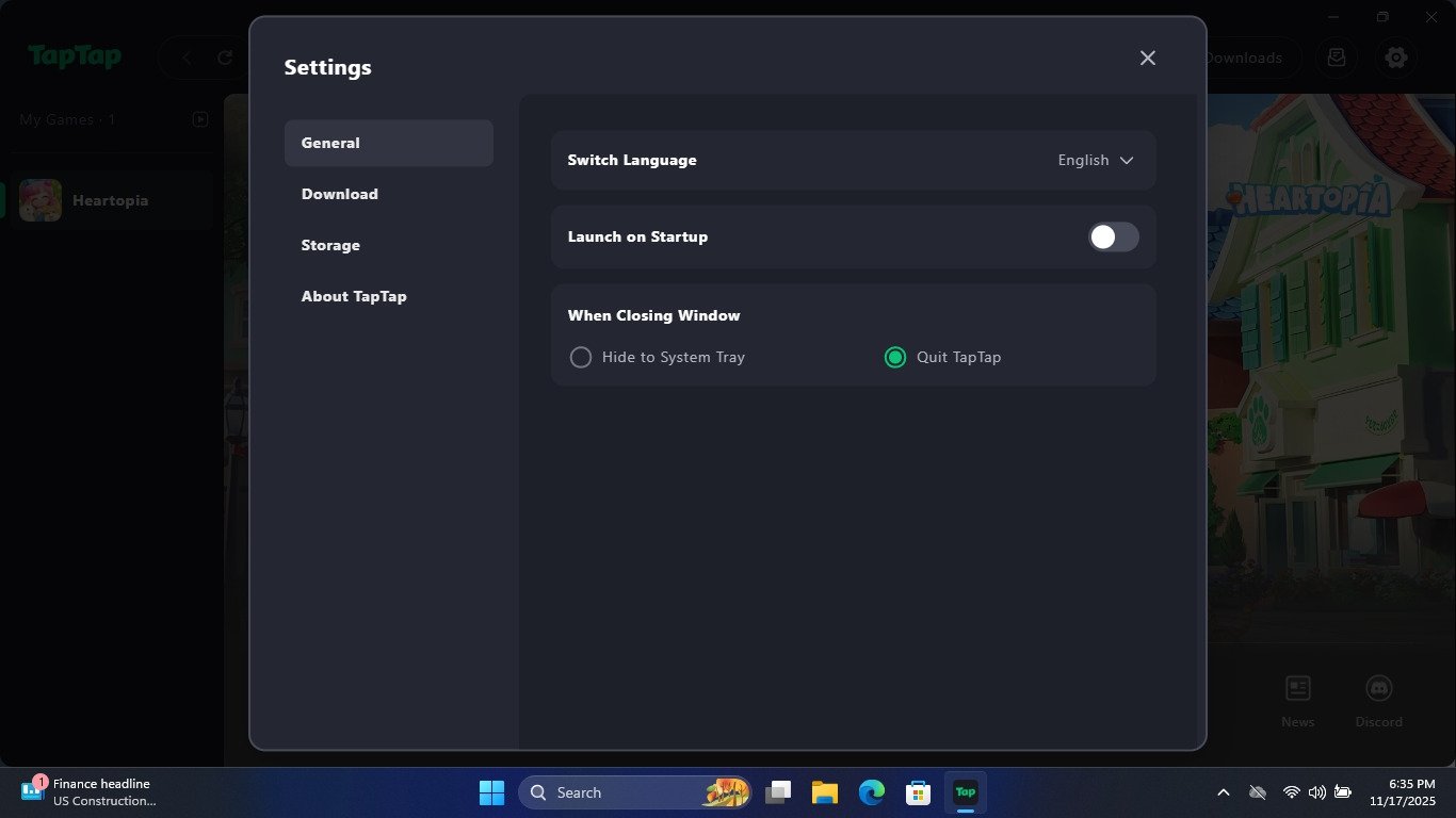 TapTap 0.2 - Download for PC Free