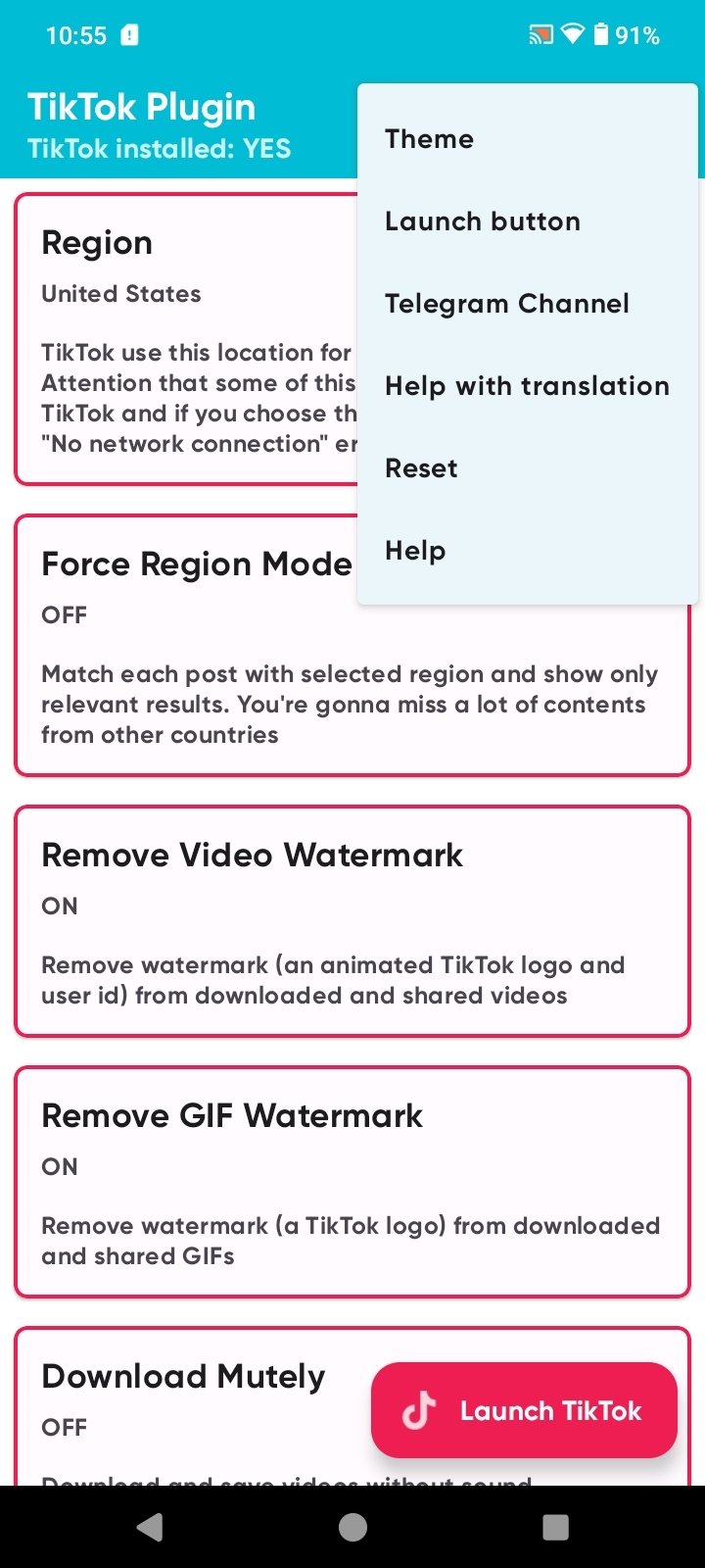 Descargar TikTok Plugin 2.4 APK Gratis para Android