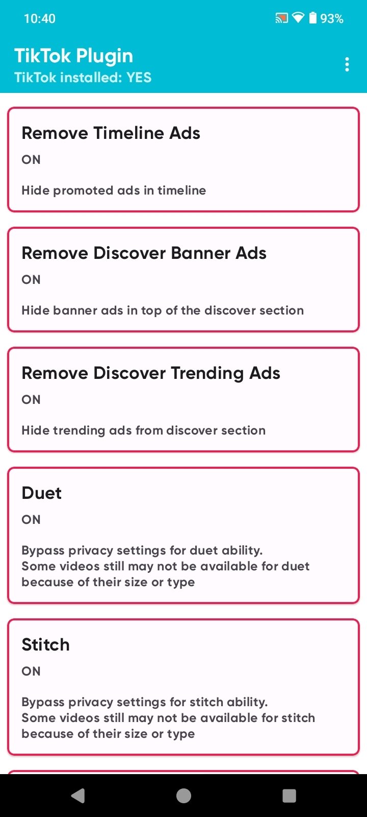 Descargar TikTok Plugin 2.4 APK Gratis para Android